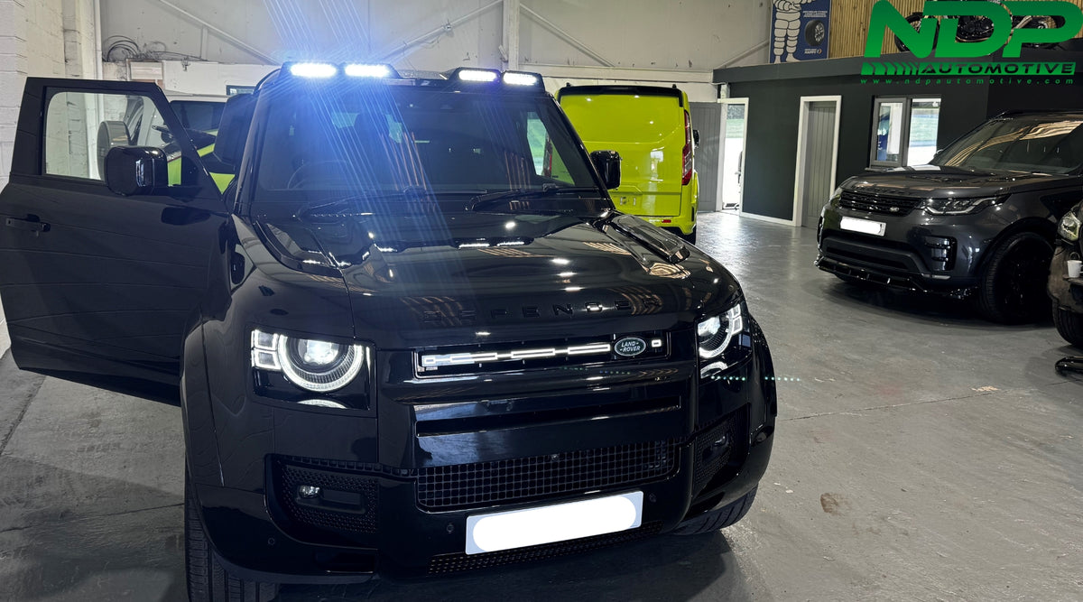 Roof Mount LED Light Bar - Fits 2020+ Defender — NDP Automotive