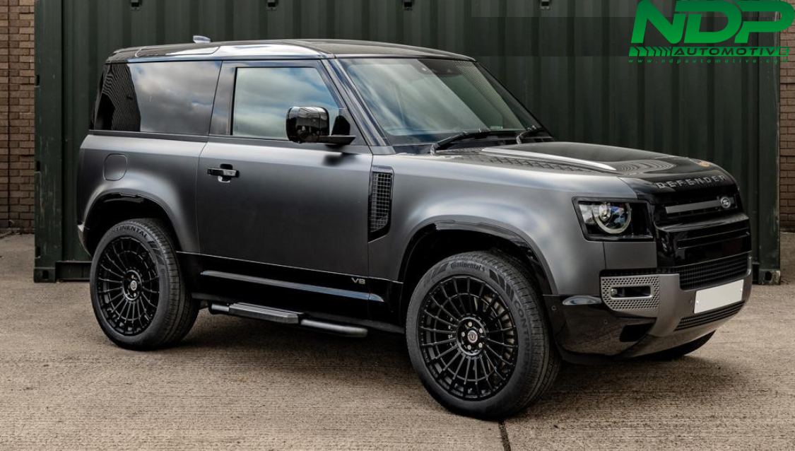 Premium Side Steps - Fits Defender 90 — NDP Automotive