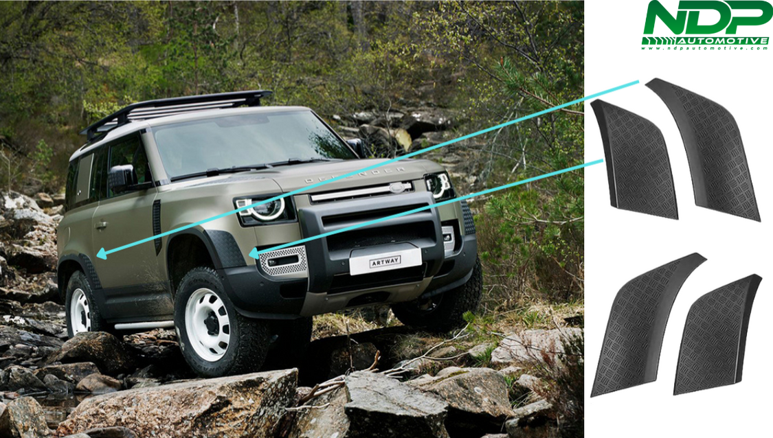 Wheel Arch Protection Kit - Fits 2020+ Defender 90 — NDP Automotive